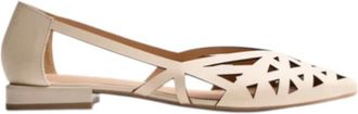 Gioseppo Femme, Chaussures, Beige, Taille: 36 EU Ballerine in pelle traforata