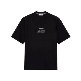 Stone Island Herren, Oberteile, Schwarzk, MGr&ouml;&szlig;e