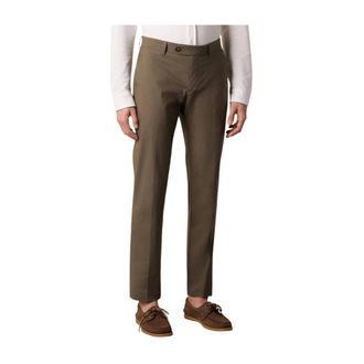 Brooks Brothers Stretch Baumwoll-Popeline Chino - - Trousers - Herren - Gr&uuml;n - W31