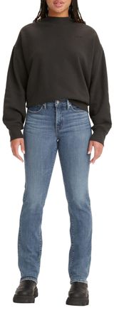 Levi's Damen 314 Shaping Straight Jeans, Lapis Gem, 30W / 34L