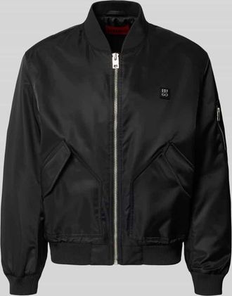 HUGO BOSS Regular Fit Bomberjacke mit Label-Applikation Modell Badam2611
