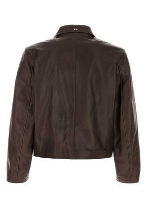 Our Legacy Jacket Leather Jacket - Brown