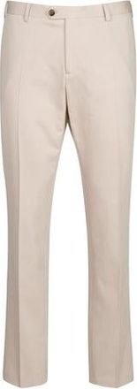 Fa&ccedil;onnable Pantalon droit en coton et lin