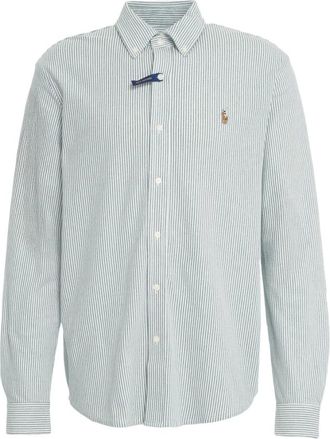 Polo Ralph Lauren Homme, Chemises, Vert, Taille: XL Striped Oxford Shirt