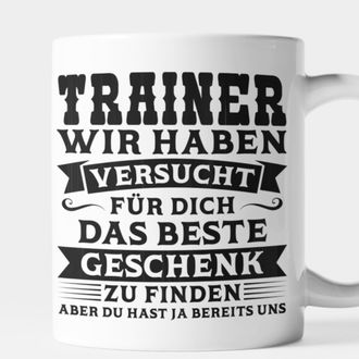 Generic Fussballtrainer Tasse Trainer Geschenk Co-Trainer Mannschaft Sport treiben Sportler Fussball - Trainer wir haben versucht f&uuml;r dich das beste Geschenk 