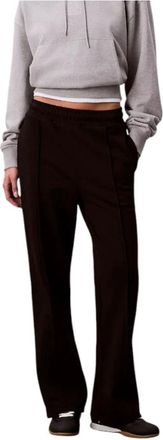 Calvin Klein Femme, Pantalons, Noir, Taille: 36 FR Pantalon Large