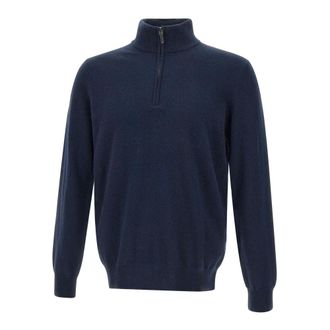 KANGRA Homme, Pulls, Bleu, Taille: L Pull en Laine Bleu Nuit
