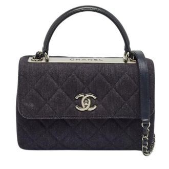 Chanel Pre-owned Vintage Handtasche - - Pre-owned - Damen - Blau - ONE SIZE