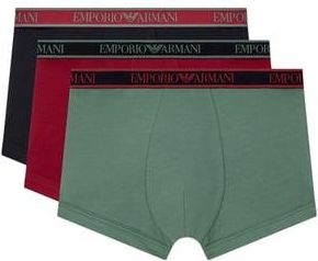 Emporio Armani Lot de 3 boxers en coton m&eacute;lang&eacute;