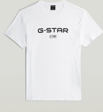 G-Star Chest Logo T-Shirt - Wei&szlig; - Herren