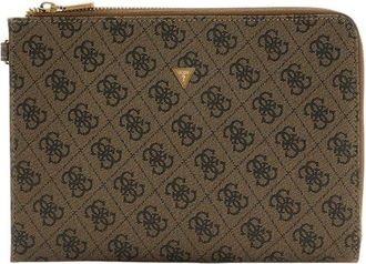 Guess pochette Milano Clutch Coffee brun