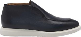 HUGO BOSS Randy Desb Bupr Schuhe f&uuml;r Herren, Leder, Flach (Blau)