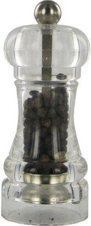 Marlux pfeffermühlen, Acryl, durchscheinend, 4.5 x 4.5 x 11 cm