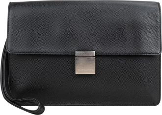 Louis Vuitton Crossbody Bags - Louis Vuitton Taiga Leather Seelenga Clutch - Gr. unisize - in Schwarz - für Damen