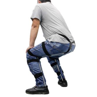 Generico Tragbarer Stuhl - zusammenklappbar, f&uuml;r den Au&szlig;enbereich, verstellbar, unsichtbar, f&uuml;r Fishing, Camping, Konzert, Subway | Tragbare Halterung bis 330 