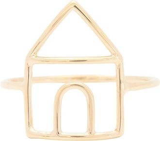 Aliita Aliita, Femme, Accessoires, Jaune, Taille: 52 MM Casita Pura Ring