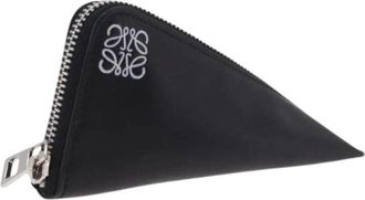 Loewe Porte-monnaie Pre-owned - Femme - Pre-owned - Noir - Taille: ONE Size