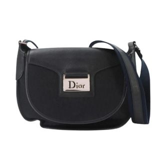 Dior Pre-owned Vintage Canvas Shoulder Bag - - Pre-owned - Damen - Schwarzk - ONE SIZE