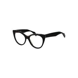 Yohji Yamamoto Femme, Accessoires, Noir, Taille: ONE Size Montures Optiques Cat Eye Filtre Bleu