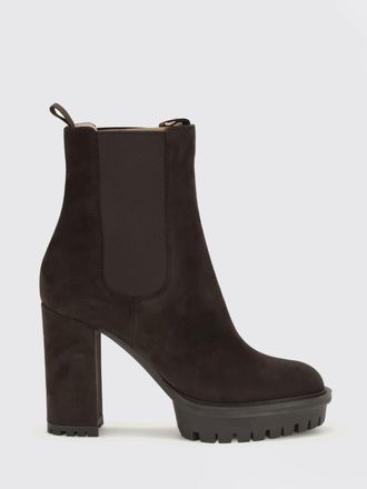 Gianvito Rossi Bottes Femme couleur Caf&eacute;