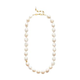 Anni Lu Stellar Pearly Necklace - - Accessories - Damen - Gelb - ONE SIZE