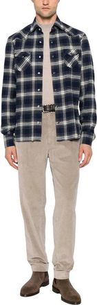 Barba Chemise 57111 0001 - Homme - Chemises - Bleu - Taille: 3XL