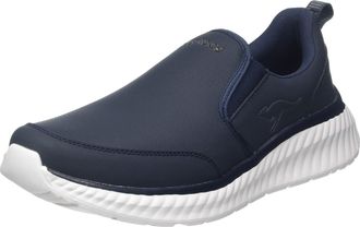 Kangaroos Unisex KM-Soto Sneaker, dk Navy/Steel Grey, 43 EU