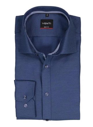 Venti Herren Hemd blau