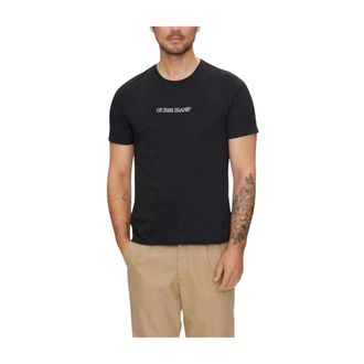 Guess Homme, Tops, Noir, Taille: L Slim Embroidered Logo Tee