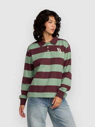 Rvca Rugby T-Shirt sea green