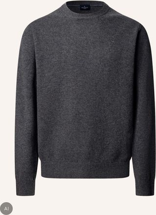 Hackett Pullover Lambswool Crew grau
