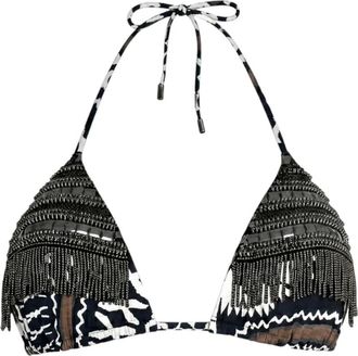 Miss Bikini Femme, Maillots de bain, Multicolore, Taille: 38 FR Triangolo frange