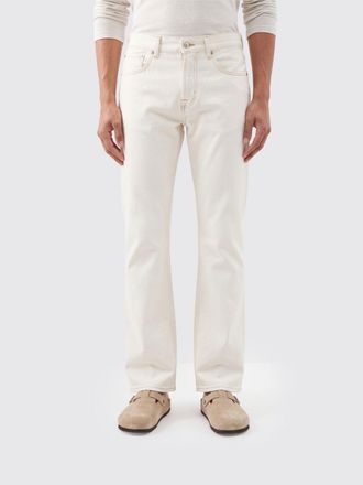 7 For All Mankind Jean &eacute;vas&eacute; slim fit en denim stretch taille mi-haute
