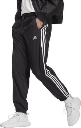 adidas Herren Aeroready Essenzials Elastischer B&uuml;ndchenstoff, 3 Streifen Hose, schwarz/wei&szlig;, 56