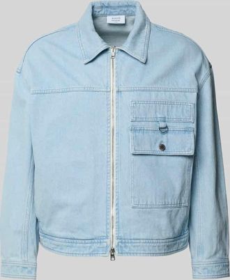 Maison Kitsun&eacute; Jeansjacke aus reiner Baumwolle