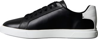Calvin Klein Damen Pro Cup Laceup LTH Moire Hw0Hw02845 Low Top, Black (Black/Bright White), 39 EU