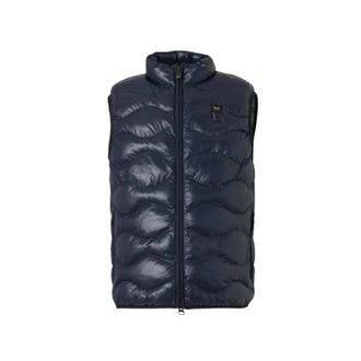 Blauer Danny Quilted Gilet - - Jackets - Herren - Blau - XL