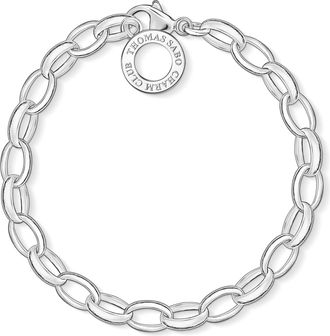 Thomas Sabo Thomas Sabo Damen Charm-Armband Classic Charm Club 925 Sterling Silber X0032-001-12