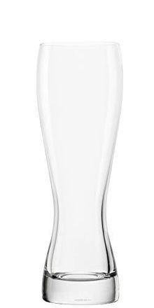 St&ouml;lzle Verres &agrave; bi&egrave;re Weizen Set de 6, 395 ml - Verre classique id&eacute;al pour Hefeweizen & Weissbier - Verre Weizen &eacute;l&eacute;gant en cristal de haute qualit&eacute; - Passe 