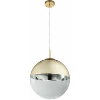 Globo Lighting Suspension Lampe Boule Chambre à coucher Chambres dhôtes Spot en verre Plafonnier Or Globo 15858