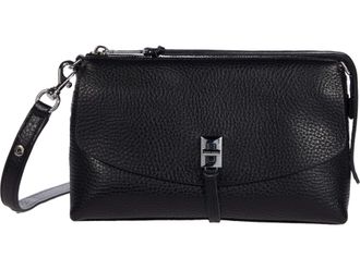 Rebecca Minkoff Damen Darren Top Zip Crossbody Umhängetasche, schwarz