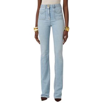 Elisabetta Franchi Damen, Jeans, Blau, W30Gr&ouml;&szlig;e