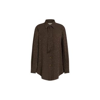 Alberta Ferretti Damen, Blusen & Hemden, Braun, MGr&ouml;&szlig;e