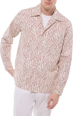 Fursac Chemise &agrave; poches plaqu&eacute;es en coton - Taille XL - Homme