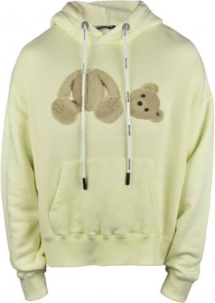 Palm Angels Teddy Bear Kapuzenpullover - - Sweatshirts & Hoodies - Herren - Gelb - XL