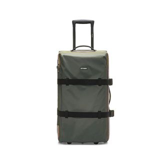 K-Way unisex, Valises, Vert, Taille: ONE Size Trolley en Nylon Militaire Blossac M