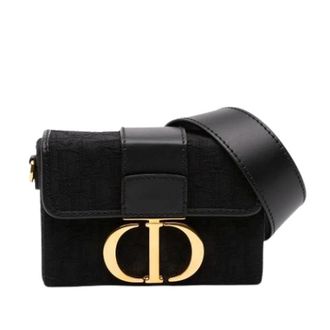 Dior Pre-owned Toile sacs-dior - Femme - Pre-owned - Noir - Taille: ONE Size