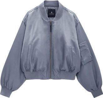 Anine Bing Zip-up Bomber Jacket