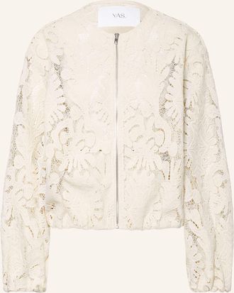 Y.A.S. Spitzenblouson beige