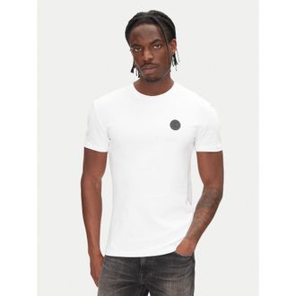 Just Cavalli T-Shirt 78OAHT12 Wei&szlig; Slim Fit